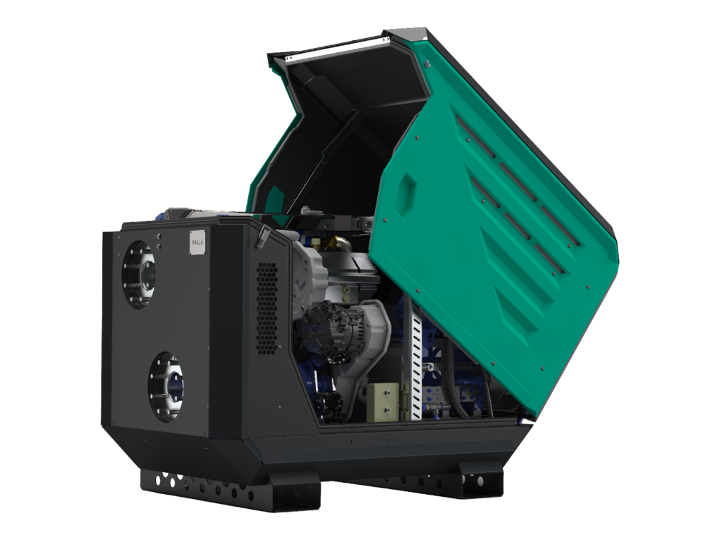 Aeonpump Raptor 4" E | Van der Ende Group | Mobile pump set