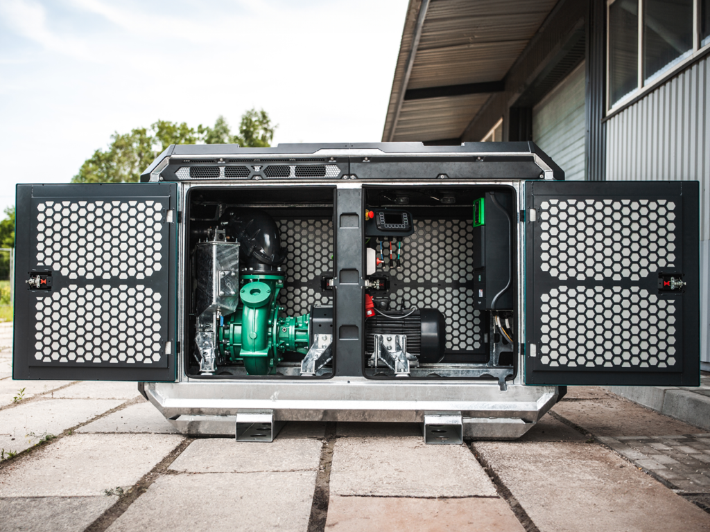 Aeonpump Raptor 6" E | Van der Ende Group | Mobile pump set